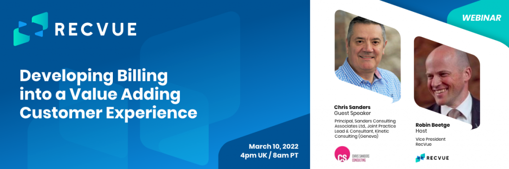 Developing Billing Into A Value Adding Customer Experience A